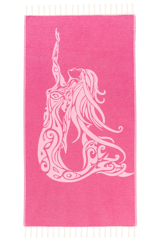 Mermaid Rose - Turkish Towel – Sun Drunk