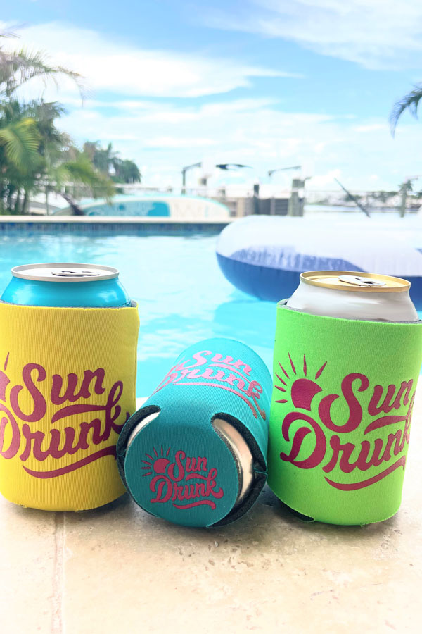 Standard can coolies – Sun Drunk